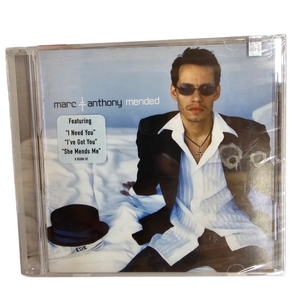 Marc Anthony | Media | New Marc Anthony Mended Cd Factory Sealed ...